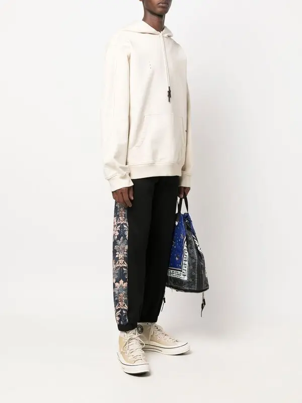 Versace Floral-stripe Track Pants