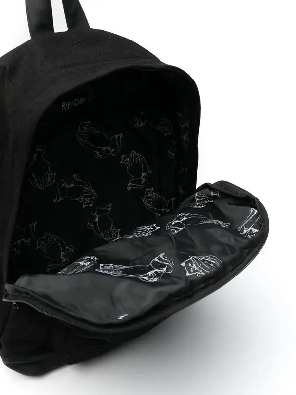 RIPNDIP Graphic-print Zip-up Backpack