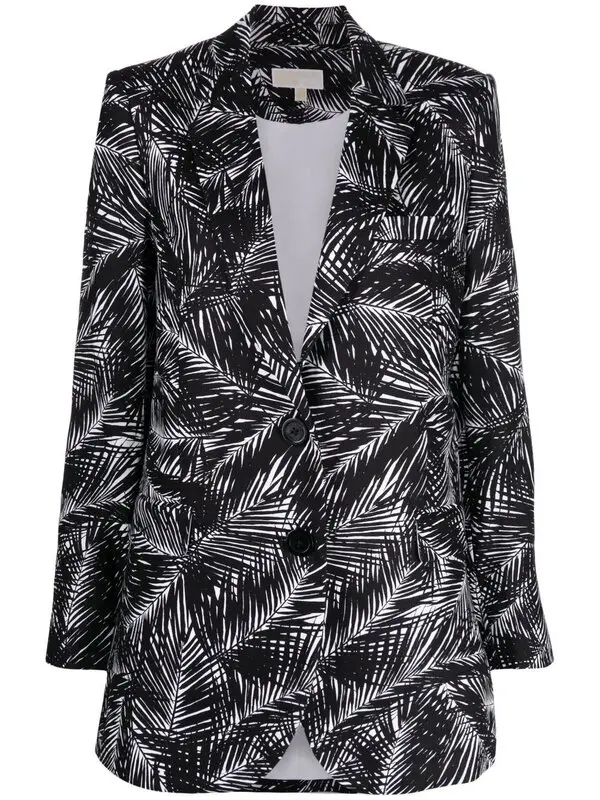 Michael Kors Palm-print Blazer