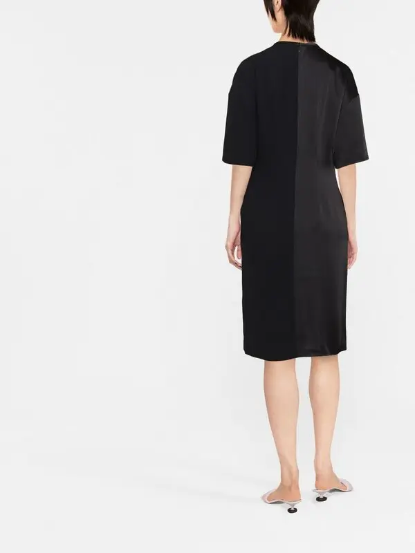 Stella McCartney Panelled Draped T-shirt Dress