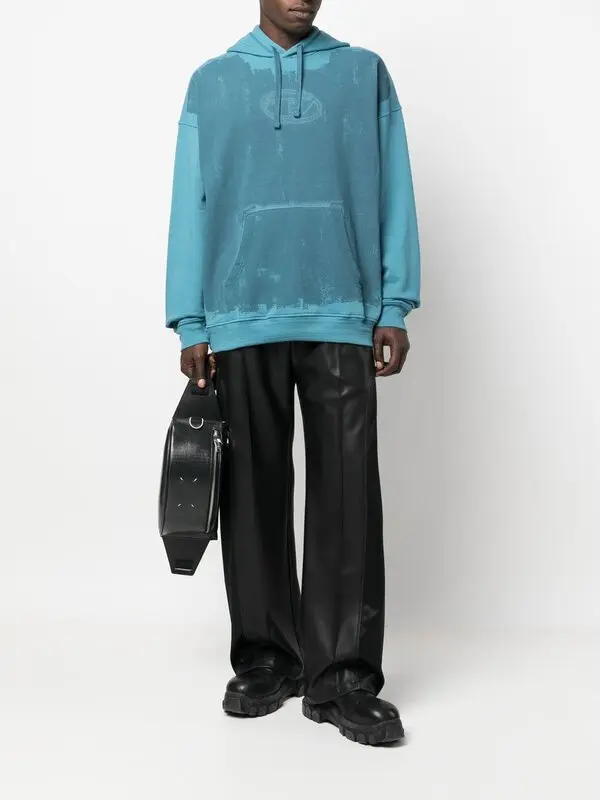DIESEL® Logo-print Pullover Hoodie