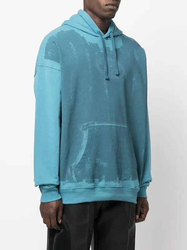 DIESEL® Logo-print Pullover Hoodie