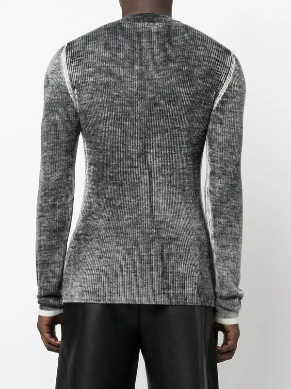 DIESEL® K-atullus Long-sleeved Ribbed T-shirt