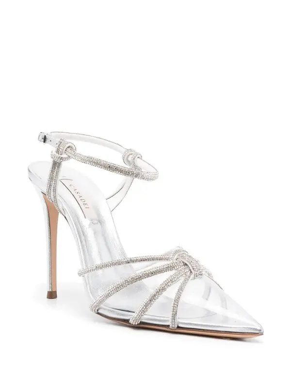 Casadei Knot-detail 120mm Sandals