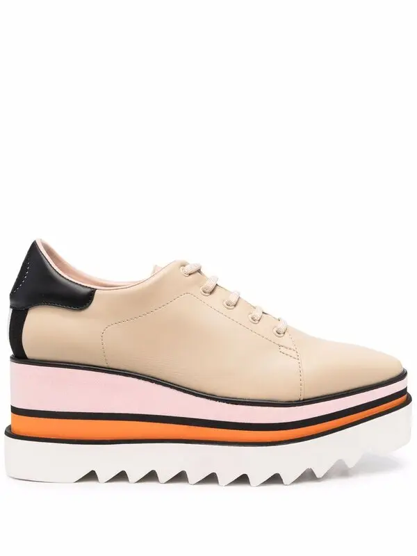 Stella McCartney Elyse Ridged Sole 85mm Sneakers