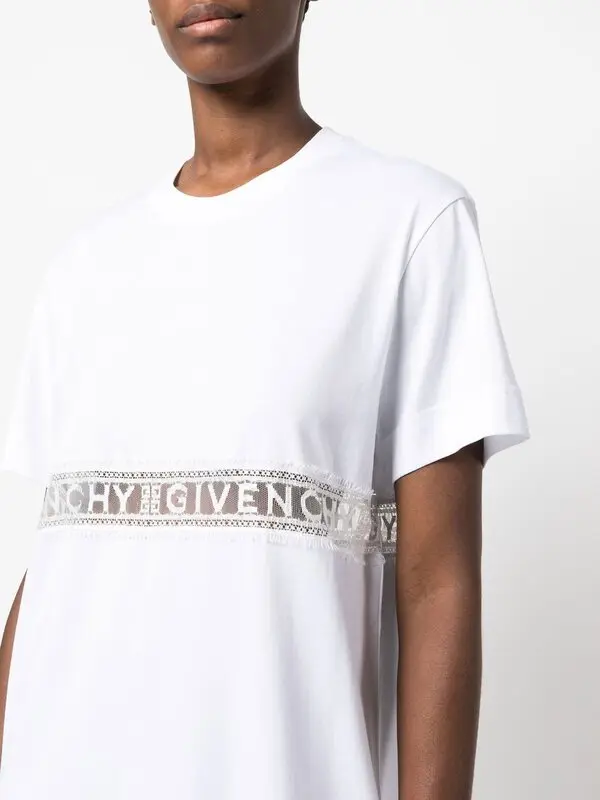 Givenchy Logo Embroidered Shift Dress