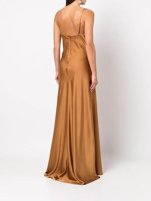 Simkhai Finley Cowl-neck Gown