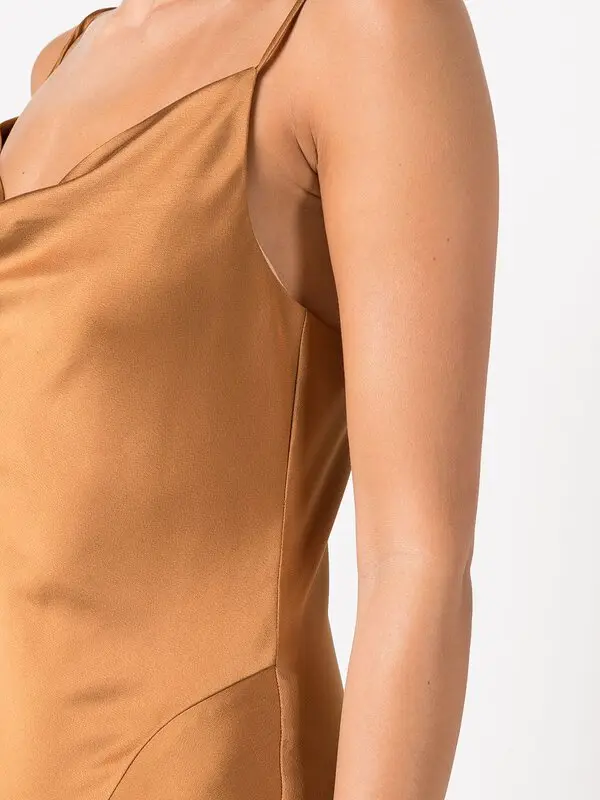 Simkhai Finley Cowl-neck Gown