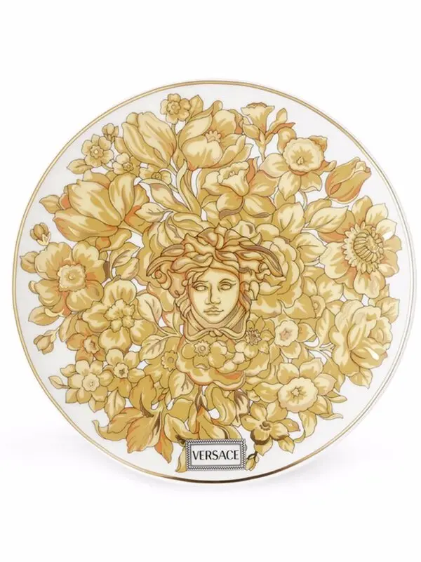 Versace Medusa Rhapsody Plate - White