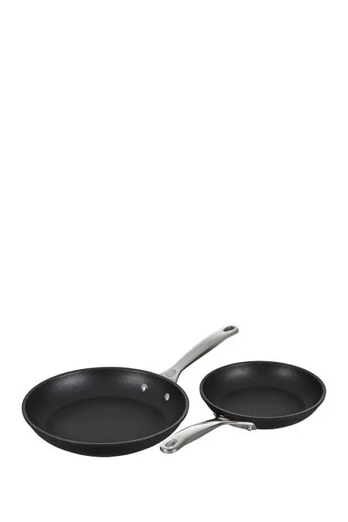 LE CREUSET Set Of 2 Toughened Nonstick Pro Fry Pans