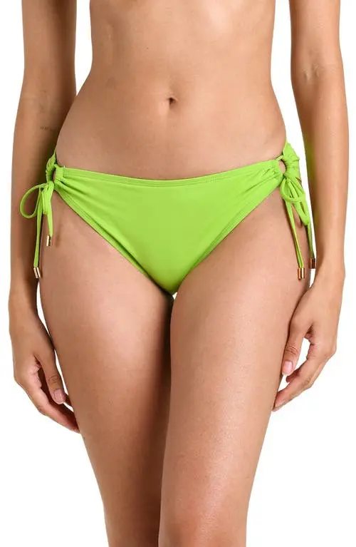 La Blanca Island Goddess Hipster Bikini Bottom - Apple