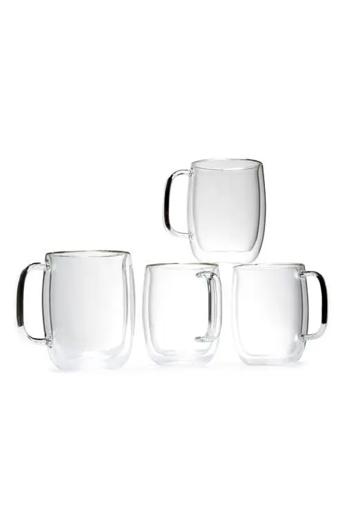 ZWILLING Sorrento Plus Double Wall Mugsset Of 4