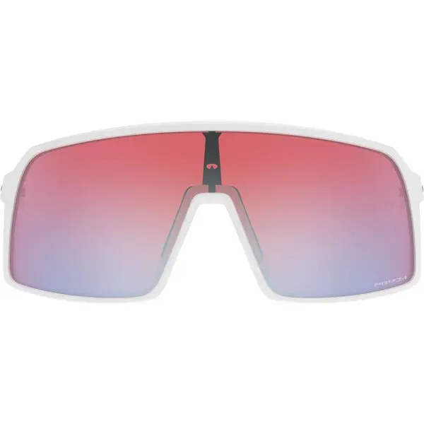 Oakley Sutro Shield Sunglasses - White/prizm Snow Sapphire