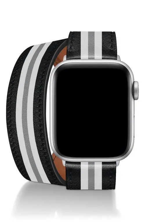 WRISTPOP Mustang Faux Leather 25mm Apple Watch® Watchband