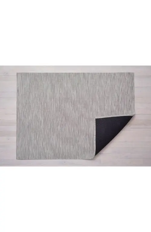 CHILEWICH Textured Woven Indoor/outdoor Floor Mat - Chalk