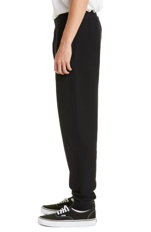 Sunspel Cotton French Terry Joggers - Black