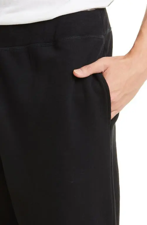 Sunspel Cotton French Terry Joggers - Black
