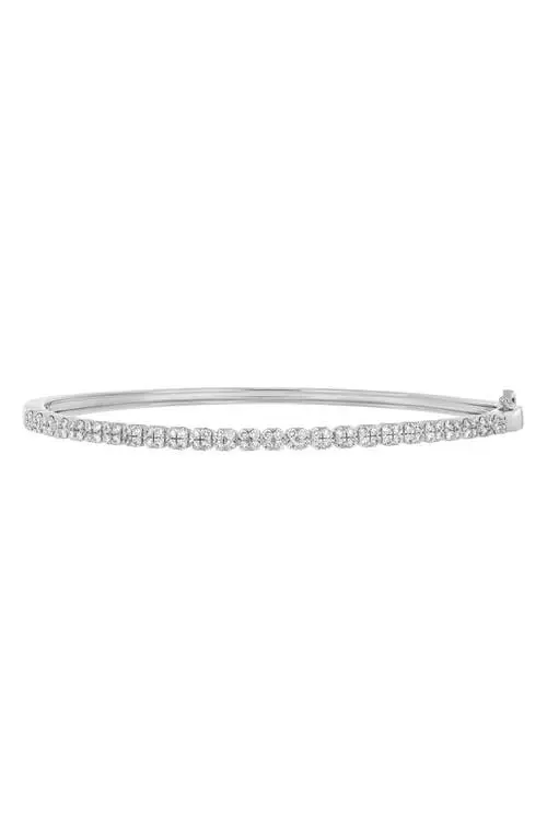 Bony Levy 18k Gold Diamond Bangle Bracelet - 18k White Gold