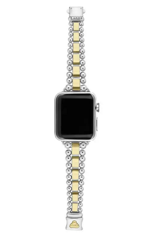 Lagos Smart Caviar Two-tone Apple Watch® Band - Two Tone