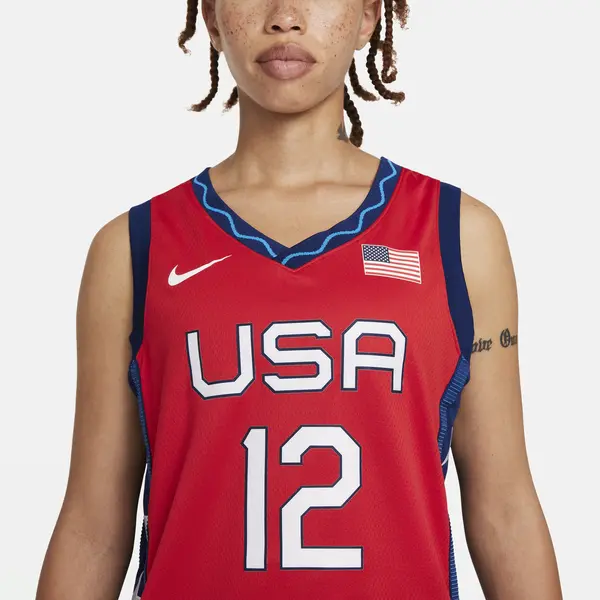 Nike Team Usa Basketball Jersey - Red