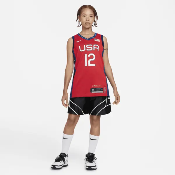 Nike Team Usa Basketball Jersey - Red