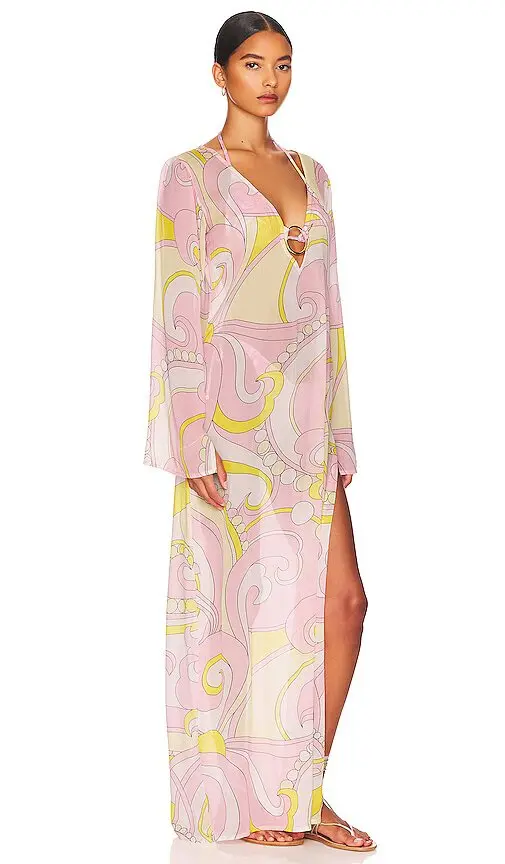 CIN CIN Totem Maxi Dress In Pink