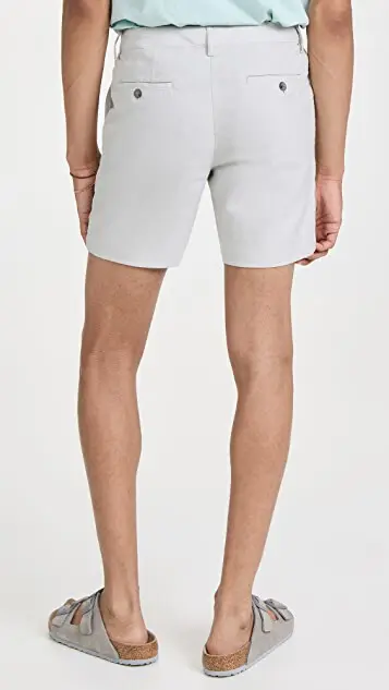 Club Monaco Baxter Chambray Linen Shorts