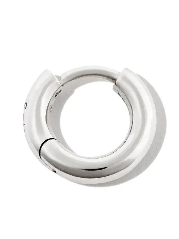 Le Gramme Sterling Hoop Earring - Silver
