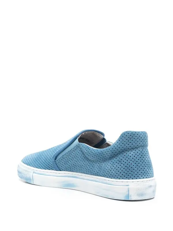 Jacob Cohen Perforated-detail Slip-on Sneakers