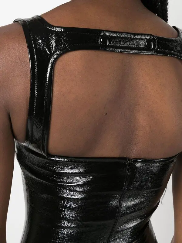 COURREGES Bodycon Mini-dress - Black
