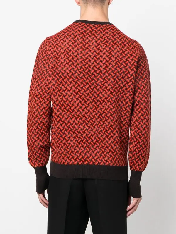 DRUMOHR Patterned Knit Jumper