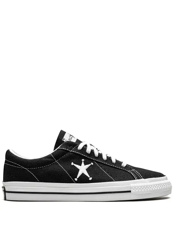 CONVERSE X Stüssy One Star Ox Low Sneakers - Black