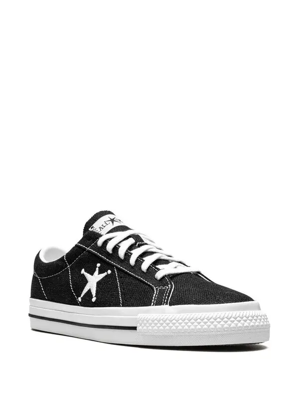 CONVERSE X Stüssy One Star Ox Low Sneakers - Black