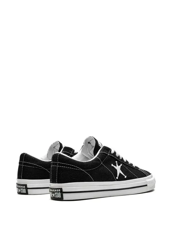 CONVERSE X Stüssy One Star Ox Low Sneakers - Black