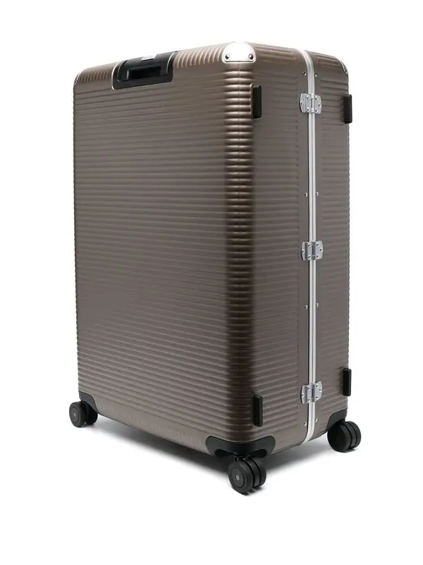 FPM MILANO Panelled Aluminium Suitcase
