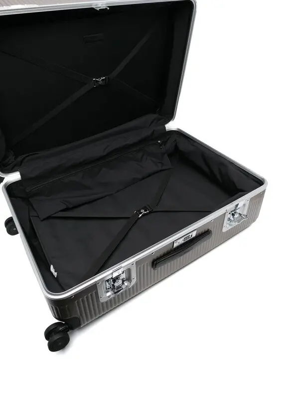 FPM MILANO Panelled Aluminium Suitcase