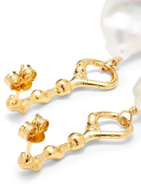 ALIGHIERI The Olive Drop Earrings