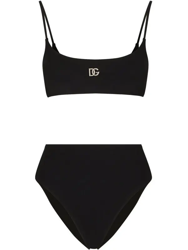 Dolce & Gabbana High-waisted Bikini - Black