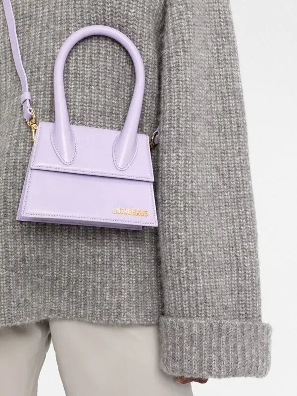 Jacquemus Le Chiquito Moyen Tote Bag - Purple