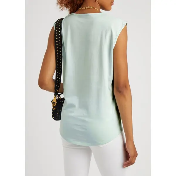 Balmain Logo Cotton Tank