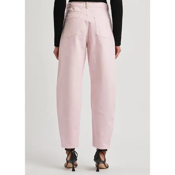 WANDLER Chamomile Light Barrel-leg Jeans