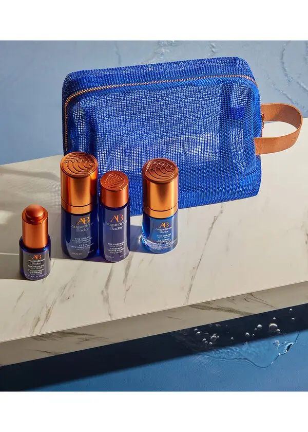 Augustinus Bader The Starter Kit With The Cream, Cleansers, Face Oil, Cleansers And Facewash, Cotton