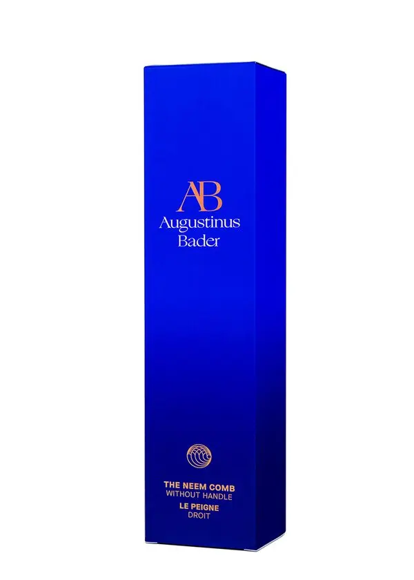 Augustinus Bader Neem Comb, Styling, Wood, Boost Your Scalp And Hair Health, Wide Tooth