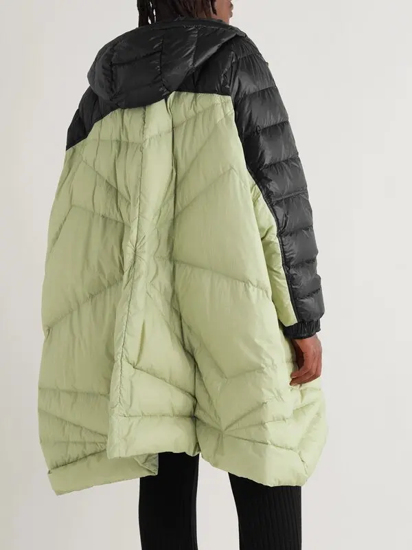 Moncler 1952 Kodiara Oversized Quilted Recycled Nylon-ripstop Hooded Down Jacket