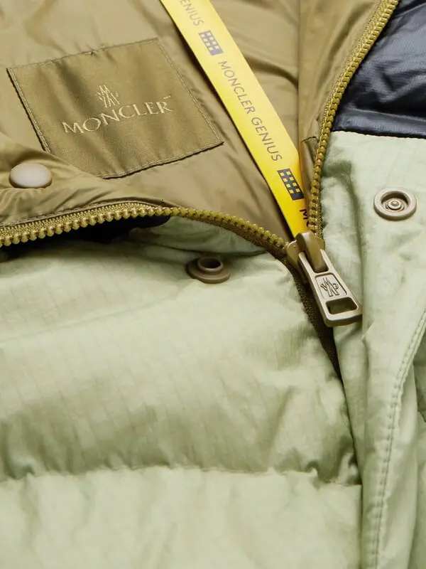 Moncler 1952 Kodiara Oversized Quilted Recycled Nylon-ripstop Hooded Down Jacket