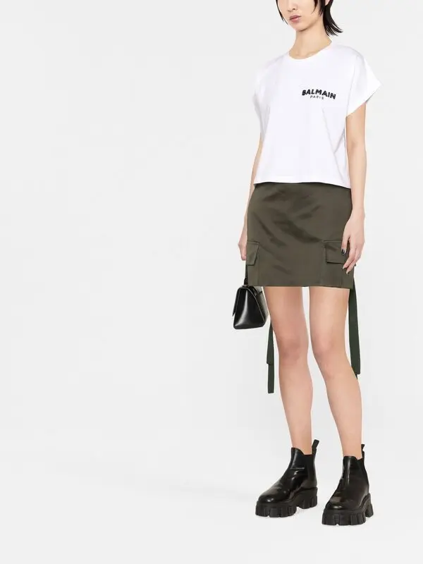 Balmain Sequin Logo T-shirt