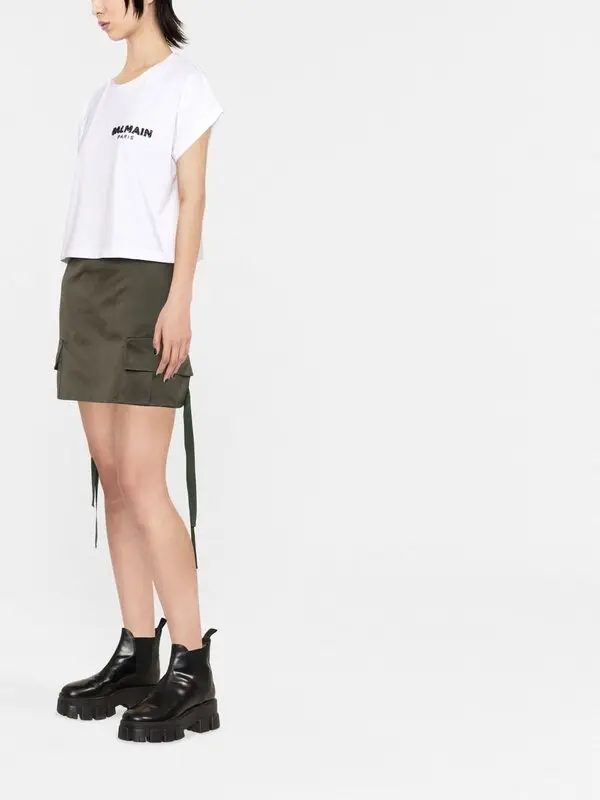 Balmain Sequin Logo T-shirt