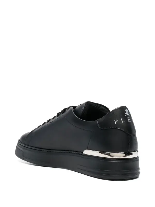 Philipp Plein Hexagon Leather Low-top Sneakers
