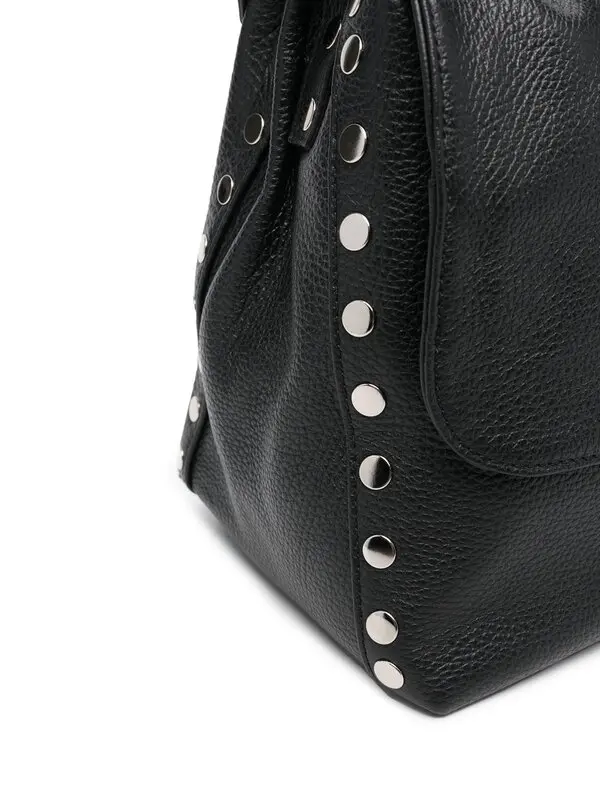 ZANELLATO Studded Leather Tote Bag