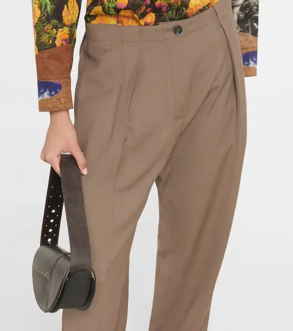 Acne Studios Pleated Wide-leg Pants